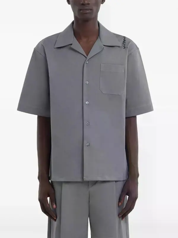 Marni Piqué-weave Shirt