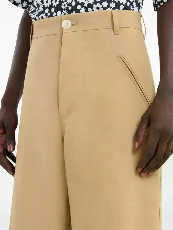 Marni Virgin Wool Straight-leg Trousers