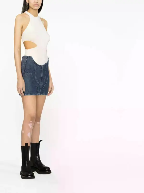 Off-White High-rise Mini Skirt