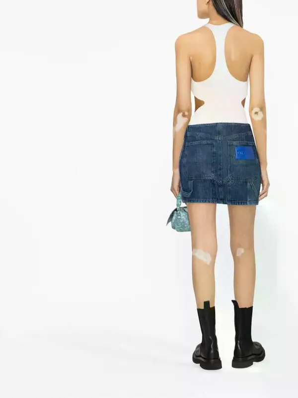 Off-White High-rise Mini Skirt
