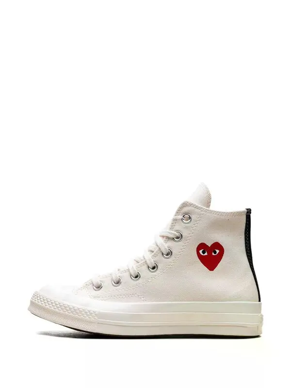 CONVERSE X COMME DES GARONS PLAY Chuck 70 High Top Sneakers