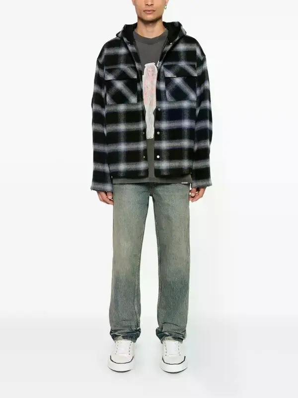 REPRESENT Checked Jacket