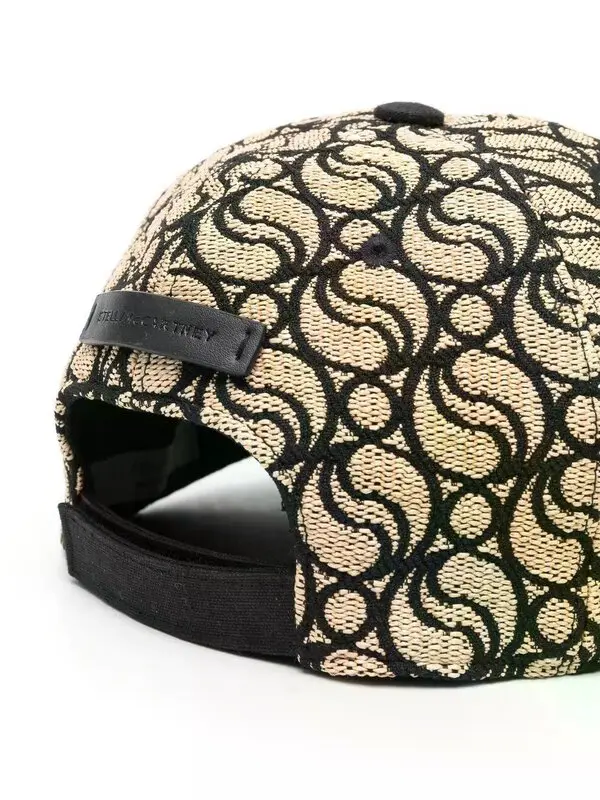 Stella McCartney S-wave Baseball Cap