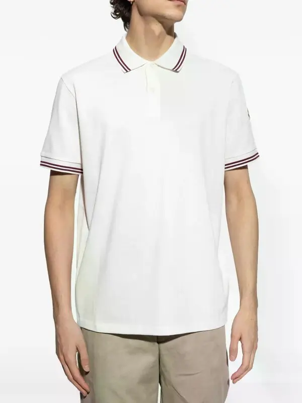Moncler Logo-patch Polo Shirt