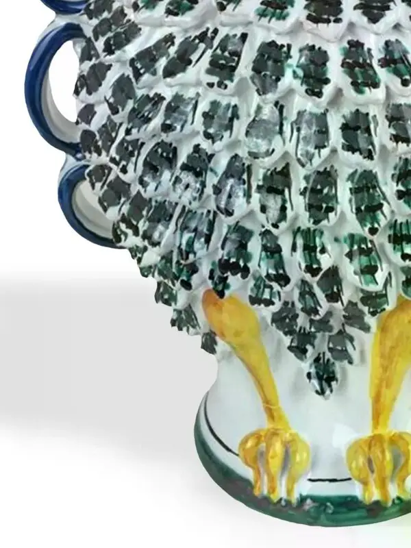 LES-OTTOMANS Owl Porcelain Vase