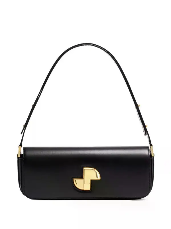 PATOU Le Lock Leather Shoulder Bag
