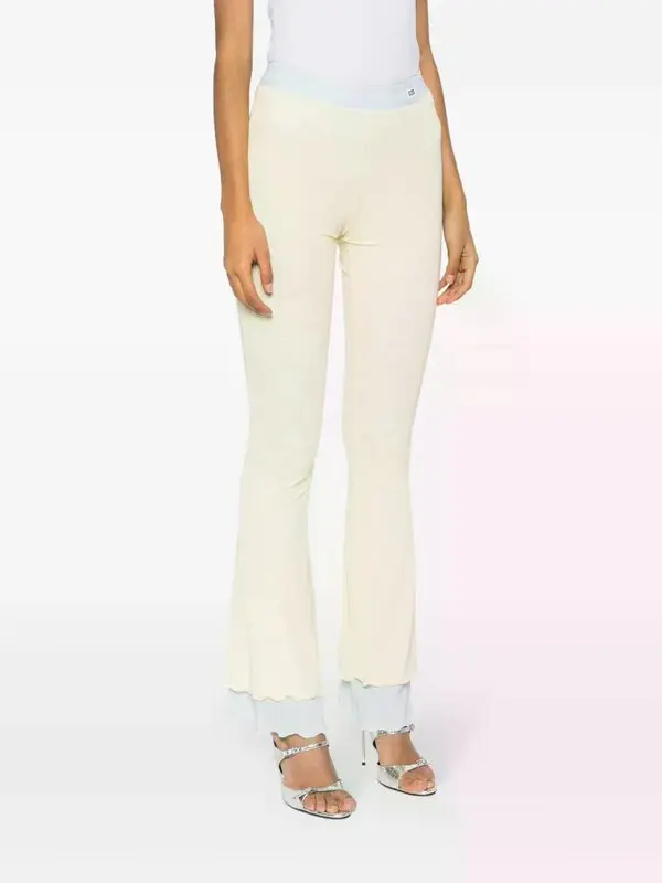 Gcds Layered Flared Trousers