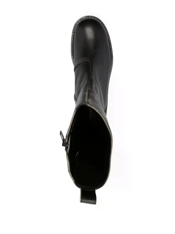 COURREGES 55mm Leather Ankle Boots