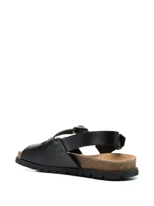 A.p.c. Buckle-strap Leather Sandals