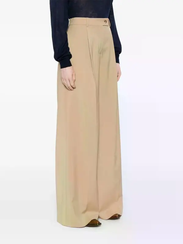 Sportmax Mid-rise Palazzo Trousers