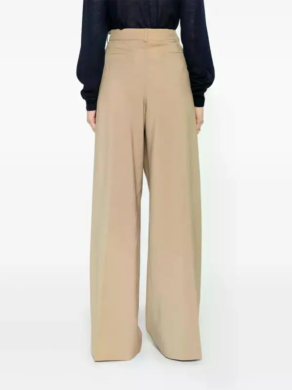 Sportmax Mid-rise Palazzo Trousers