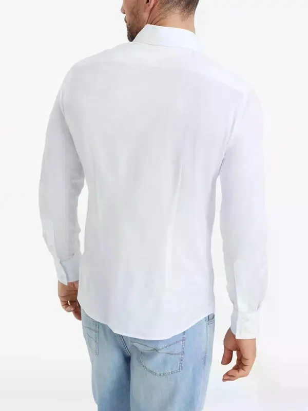 Brunello Cucinelli Spread-collar Cotton Shirt