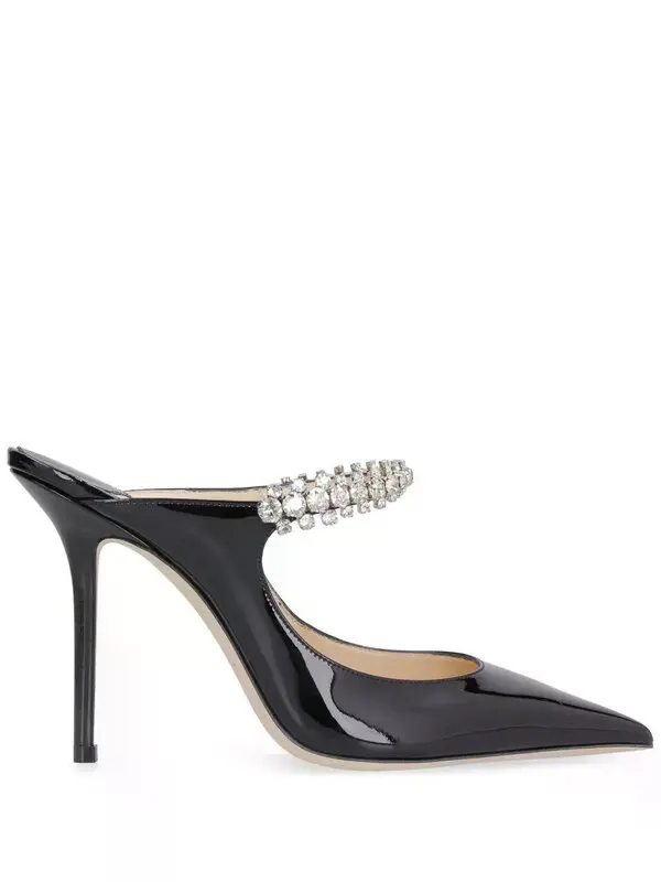 JIMMY CHOO Bing 100 Heeled Pumps - Black