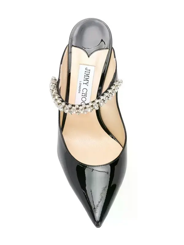 JIMMY CHOO Bing 100 Heeled Pumps - Black