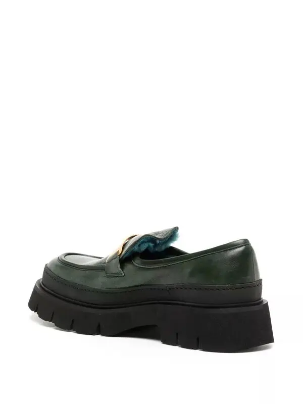 MADISON MAISON Logo-plaque Chunky Loafers