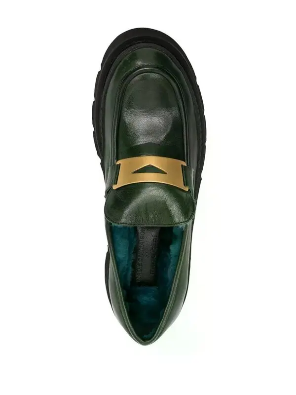 MADISON MAISON Logo-plaque Chunky Loafers