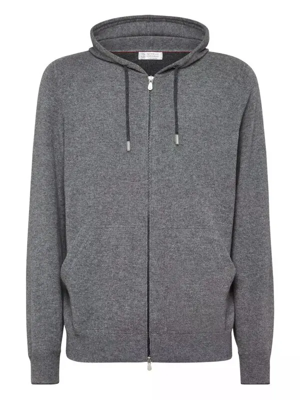 Brunello Cucinelli Zip-up Cashmere Hoodie