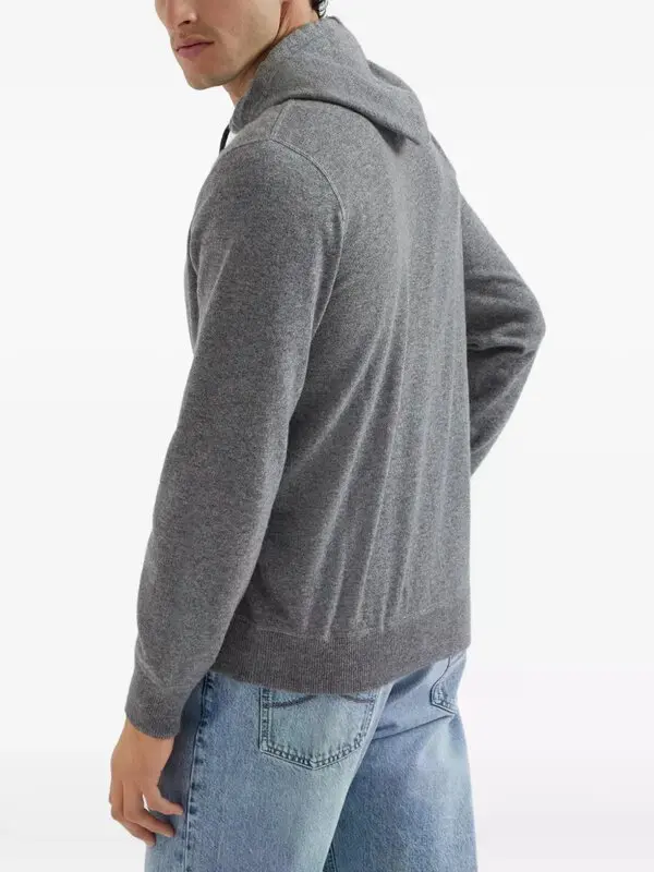 Brunello Cucinelli Zip-up Cashmere Hoodie