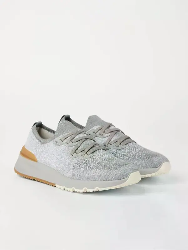 Brunello Cucinelli Knitted Sneakers
