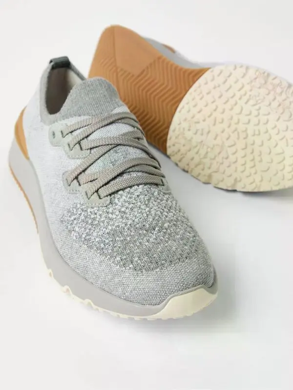 Brunello Cucinelli Knitted Sneakers