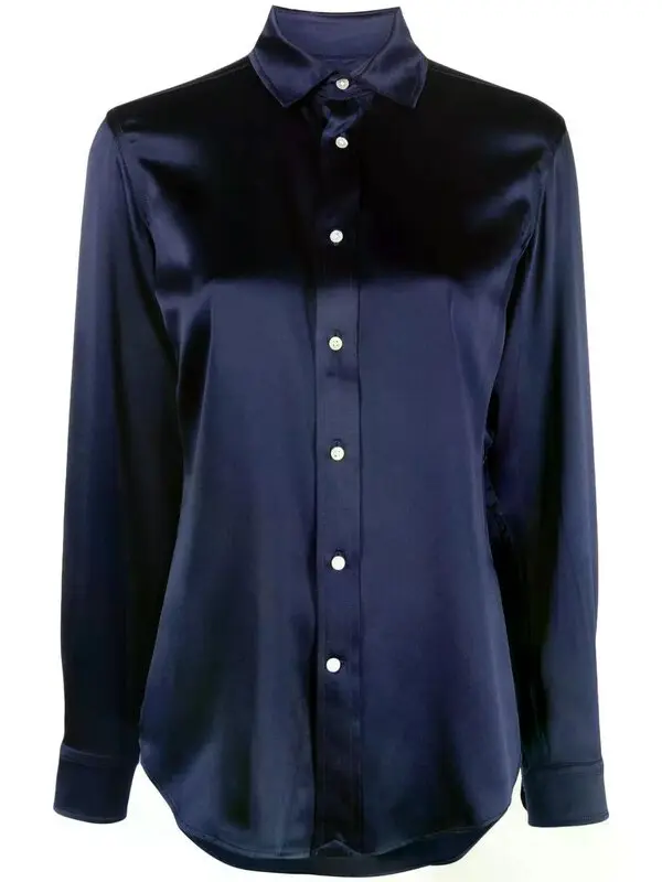Polo Ralph Lauren Long-sleeved Silk Shirt