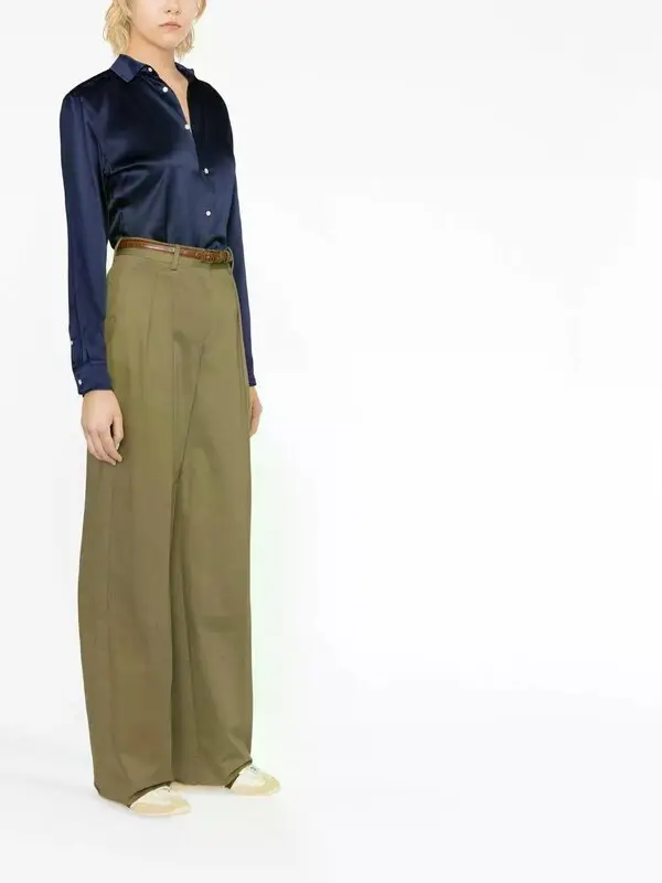 Polo Ralph Lauren Long-sleeved Silk Shirt