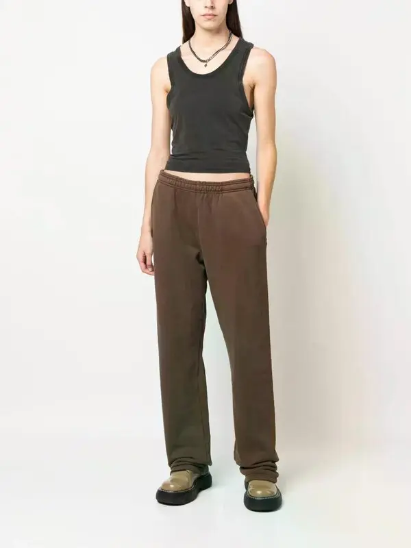 ENTIRE STUDIOS Faded-effect Tank Top - Black