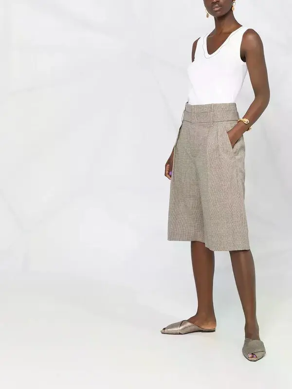 Brunello Cucinelli Crystal-embellished Vest Top