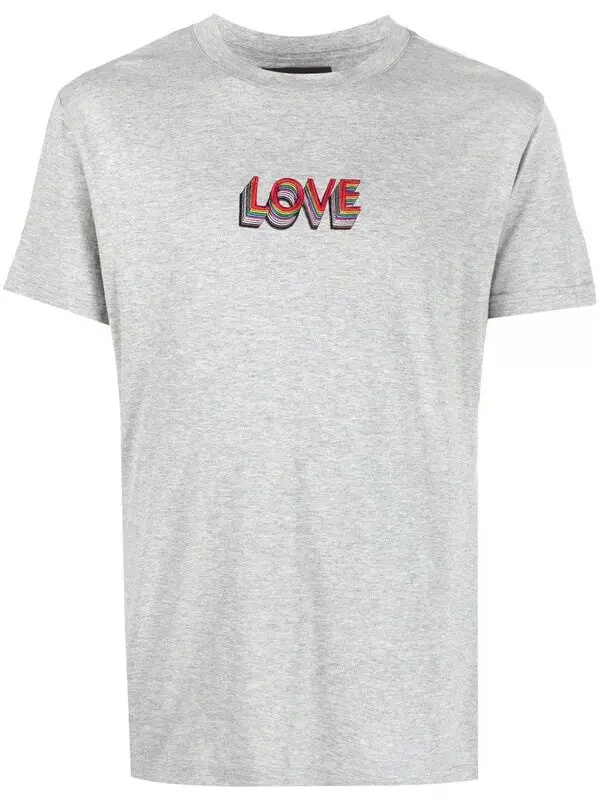 Viktor & Rolf Love-print Cotton-blend T-shirt
