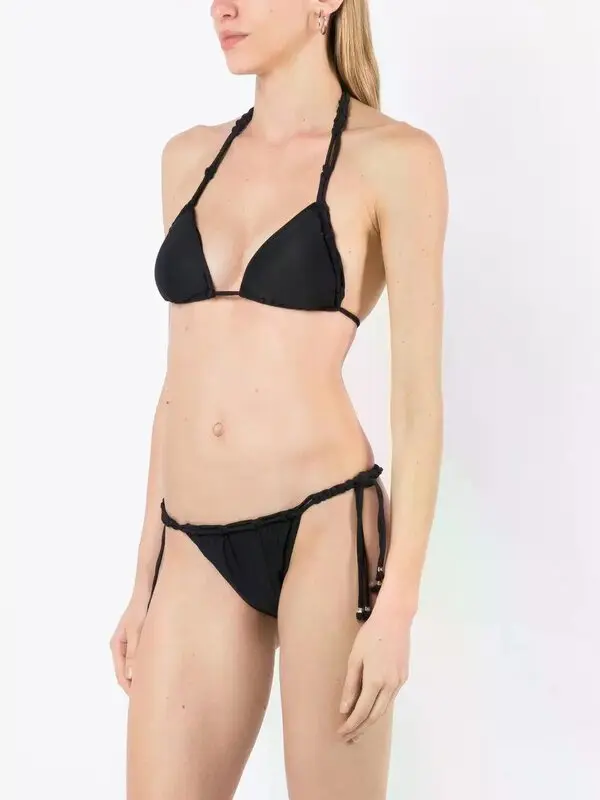 AMIR SLAMA Macramé Detailing Bikini Bottoms