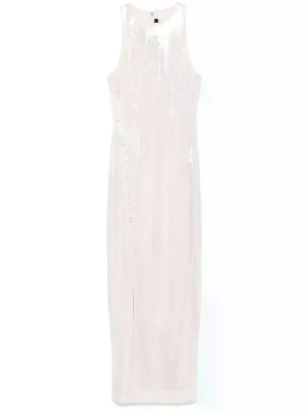 ROTATE BY BIRGER CHRISTENSEN Sequinned Maxi Dress