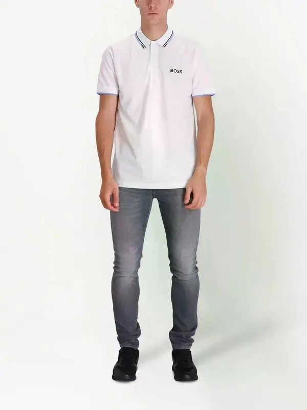 BOSS Embroidered-logo Polo Shirt