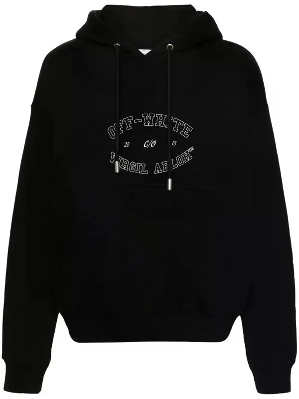 Off-White Logo-print Cotton Hoodie