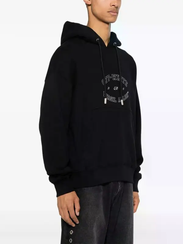 Off-White Logo-print Cotton Hoodie