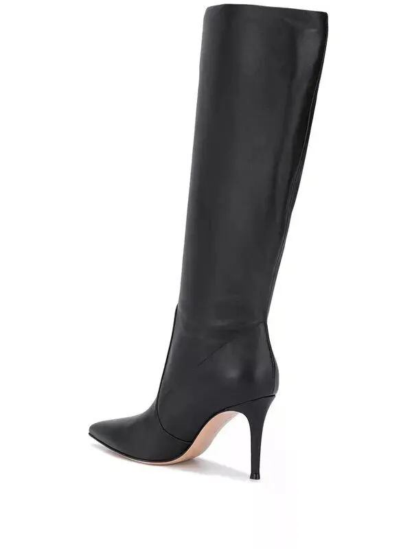 GIANVITO ROSSI Hansen 85mm Leather Boots