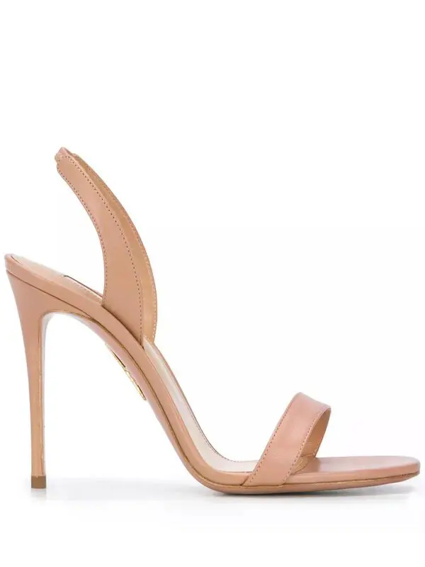 AQUAZZURA So Nude 105mm Stiletto Sandals