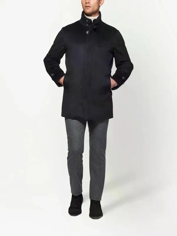 NORWEGIAN WOOL Down-filled Car Coat