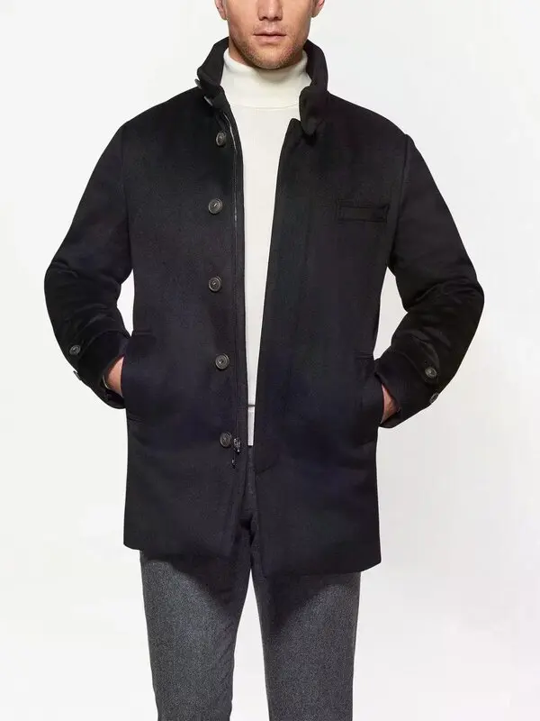 NORWEGIAN WOOL Down-filled Car Coat