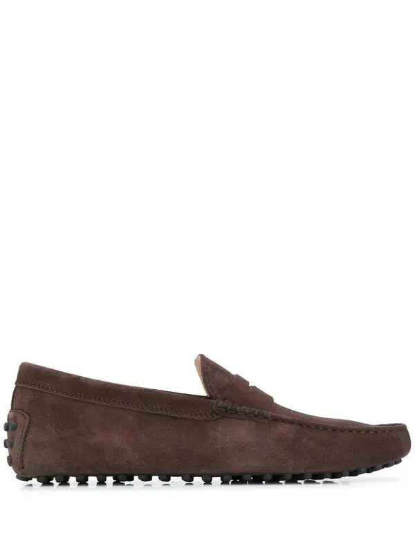 TOD'S Gommino Driving Loafers - Brown