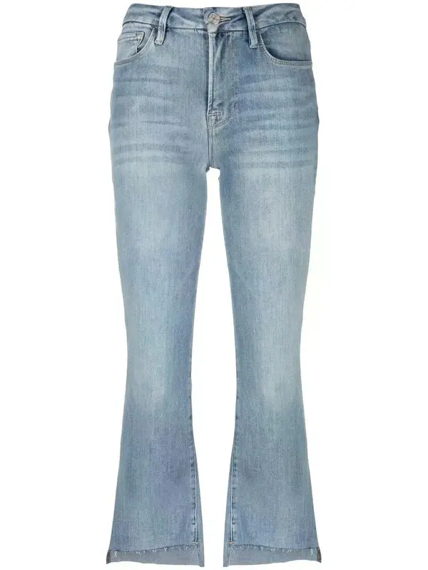 FRAME Cropped-leg Jeans