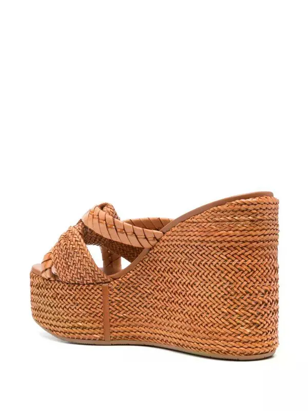 Casadei 130mm Formentera Sandals - Brown