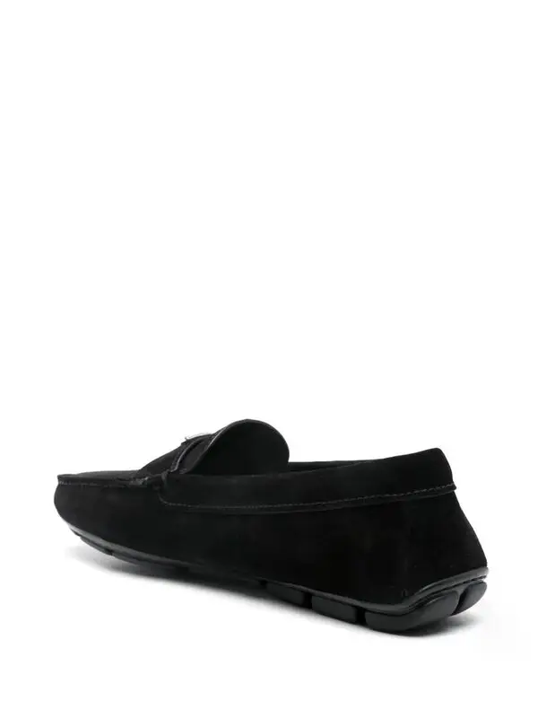 Prada Logo-plaque Loafers