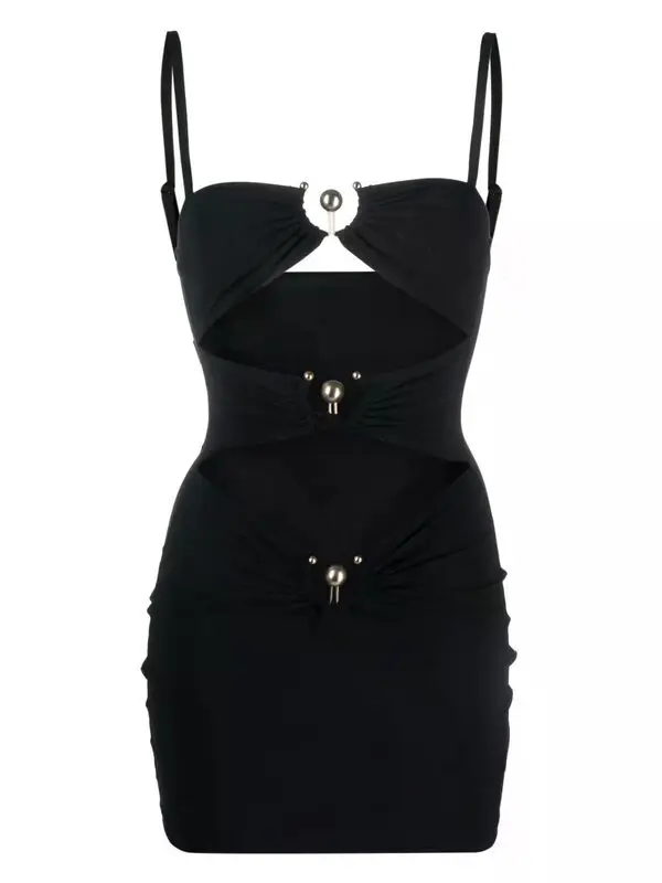Christopher Esber Cut-out Mini Dress - Black