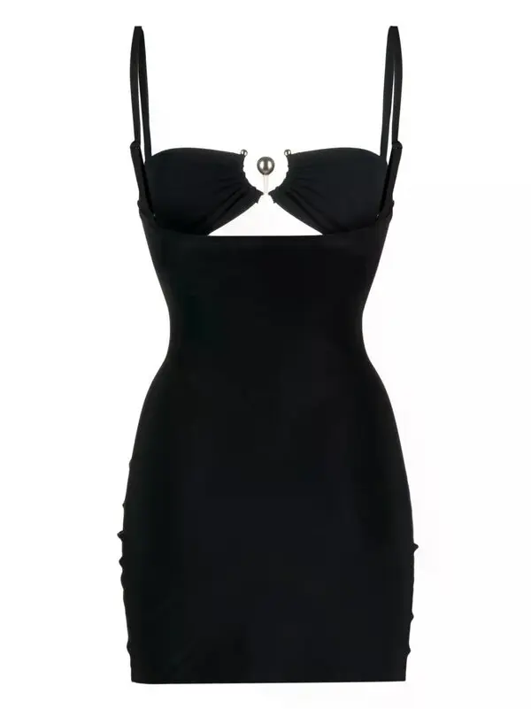 Christopher Esber Cut-out Mini Dress - Black