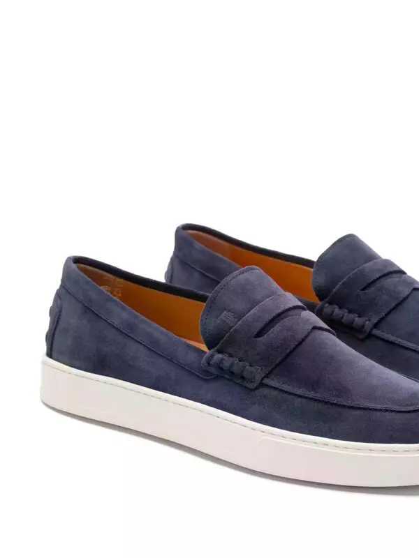 TOD'S Suede Loafers - Blue
