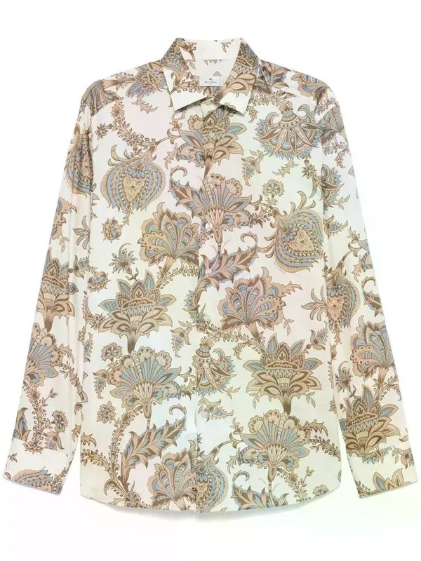 Etro Paisley Shirt - Neutrals