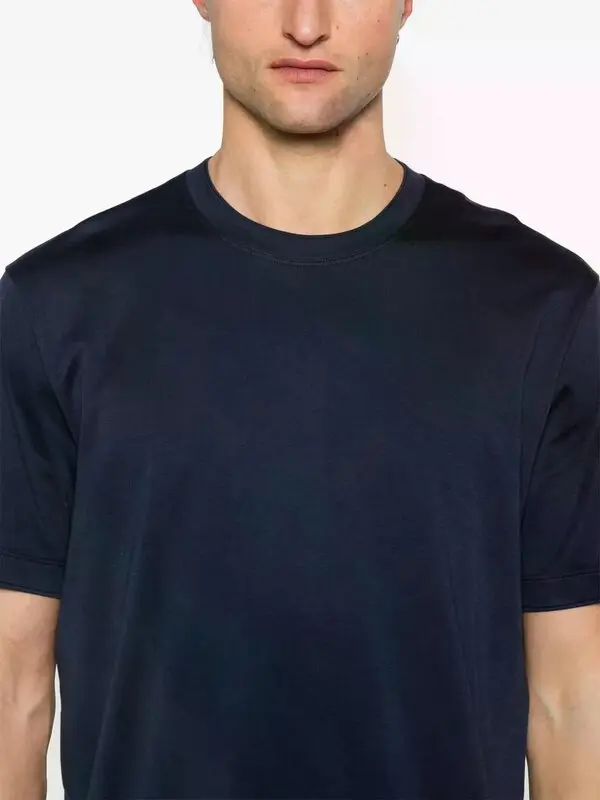 Eleventy Layer-detailed T-shirt - Blue