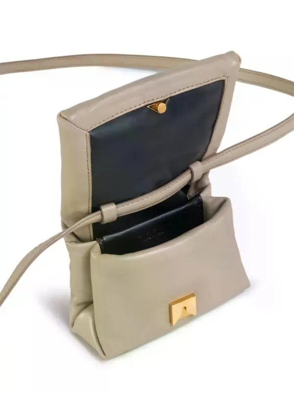 Marni Prisma Mini Leather Clutch