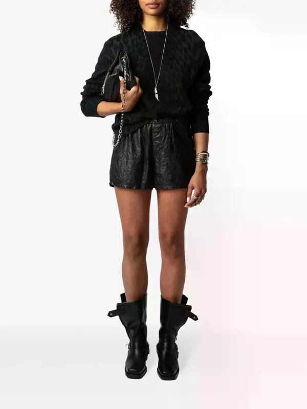 Zadig&Voltaire Pravis Leopard-print Cashmere Jumper