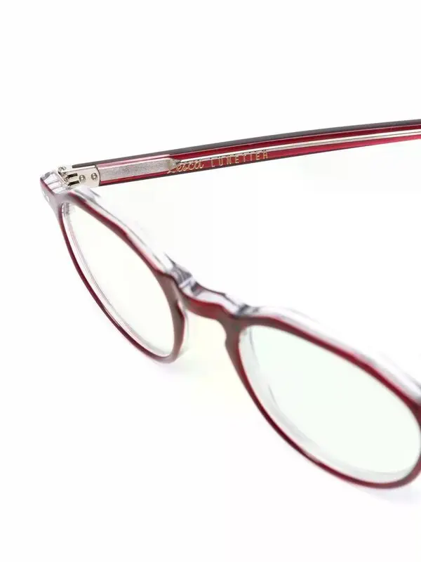 LESCA Iconic Round-frame Glasses